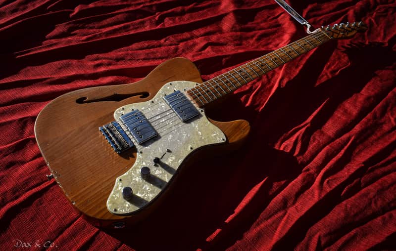 Dax&Co. Heavy Aged Fender MIM Thinline Telecaster Relic W/ | Reverb
