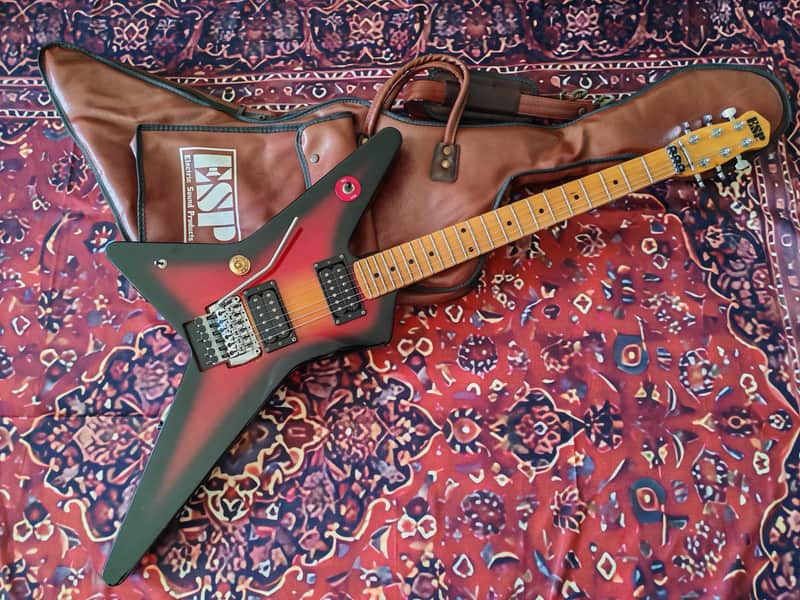 *RARE* 1980's ESP Random Star Lefty Left-Handed, Akira | Reverb
