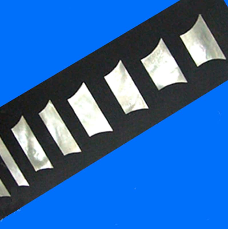 Inlay Material, DIY White Mop Inlay Fretboard Markers, Bruce | Reverb