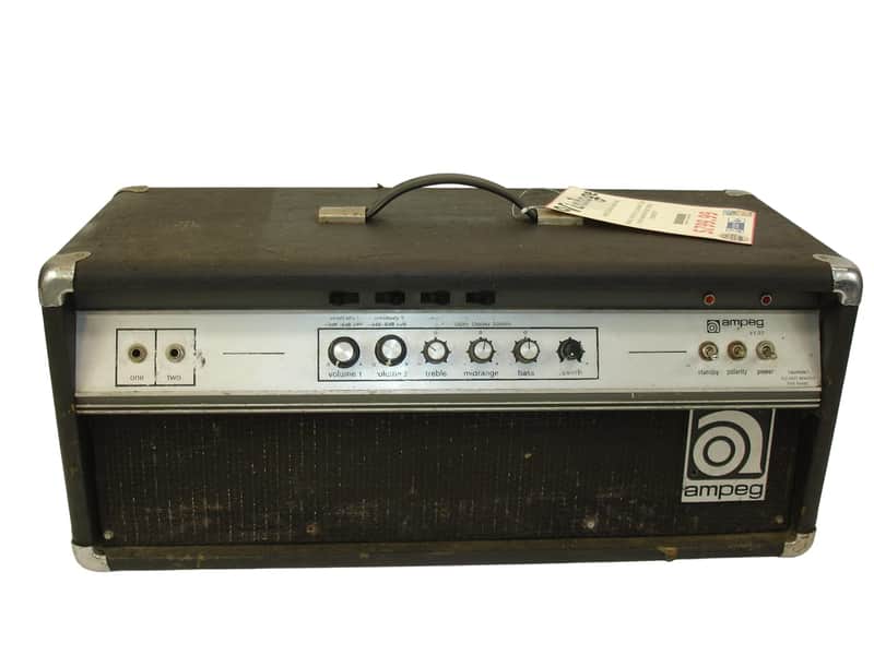 Vintage 70's Ampeg VT-22 V4 100-Watt Guitar Amp Head | Reverb