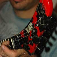 ESP Mx-220 James Hetfield Eet Fuk Olympic White Metallica | Reverb