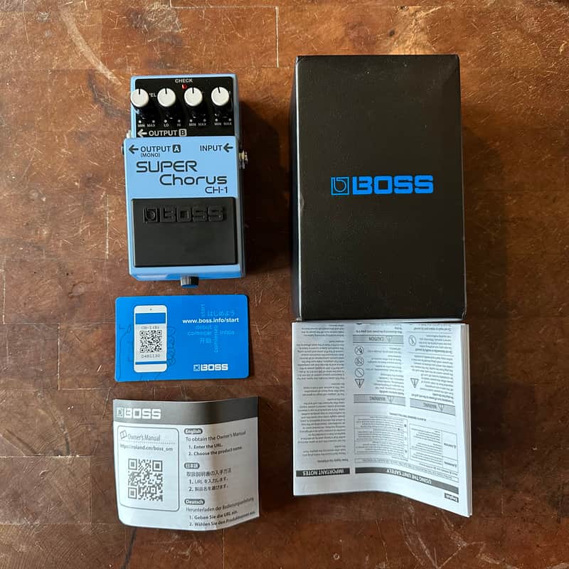 Boss CH-1 Super Chorus (Dark Gray Label) 2001 - Present - | Reverb