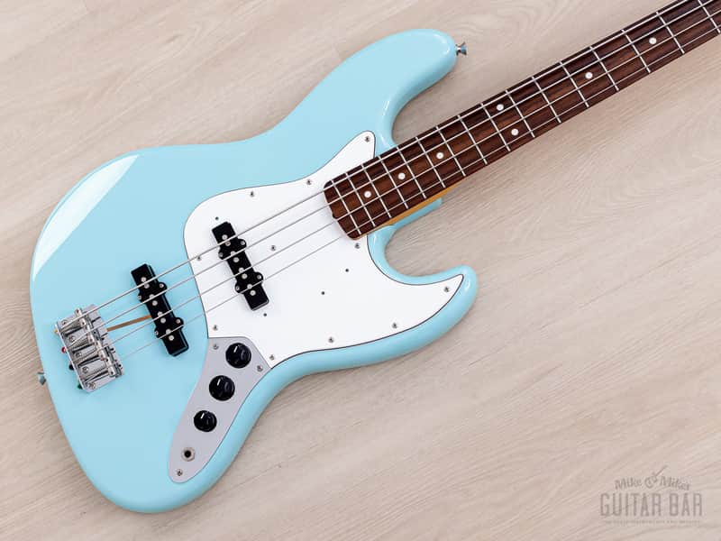 2007 Fender Jazz Bass ‘62 Vintage Reissue JB62 Sonic Blue, | Reverb