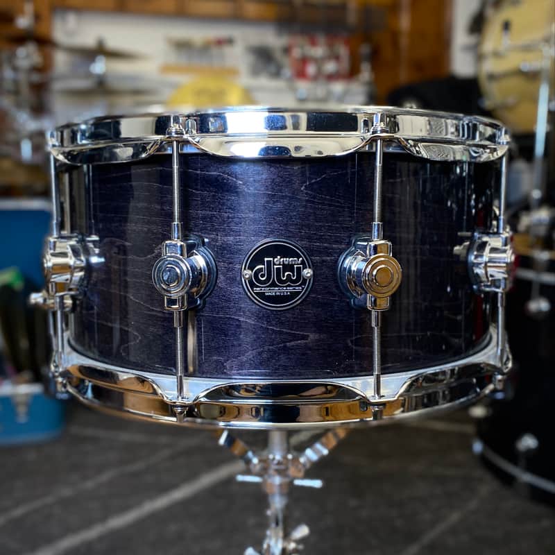 DW Performance Series 6.5x14 Snare Drum - Ebony Stain | Reverb