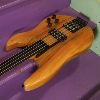 1994 Chip Wilson w/Kubicki Headless Fretless Neck Electric | Reverb