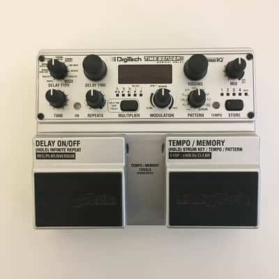 DigiTech Time Bender Musical Delay 2000s - Silver | Reverb