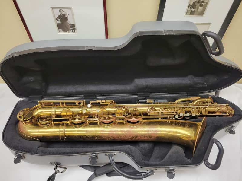 Selmer Mark VI Baritone Saxophone with Low A circa 1961, with | Reverb