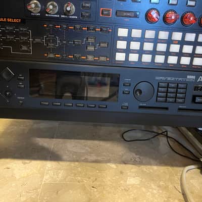 Korg Wavestation A/D 1990s - Black | Reverb