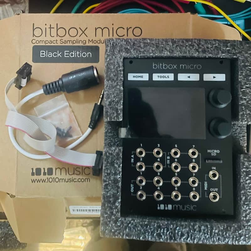 1010 Music Bitbox Micro Compact Sampling Studio 2023 - Black | Reverb