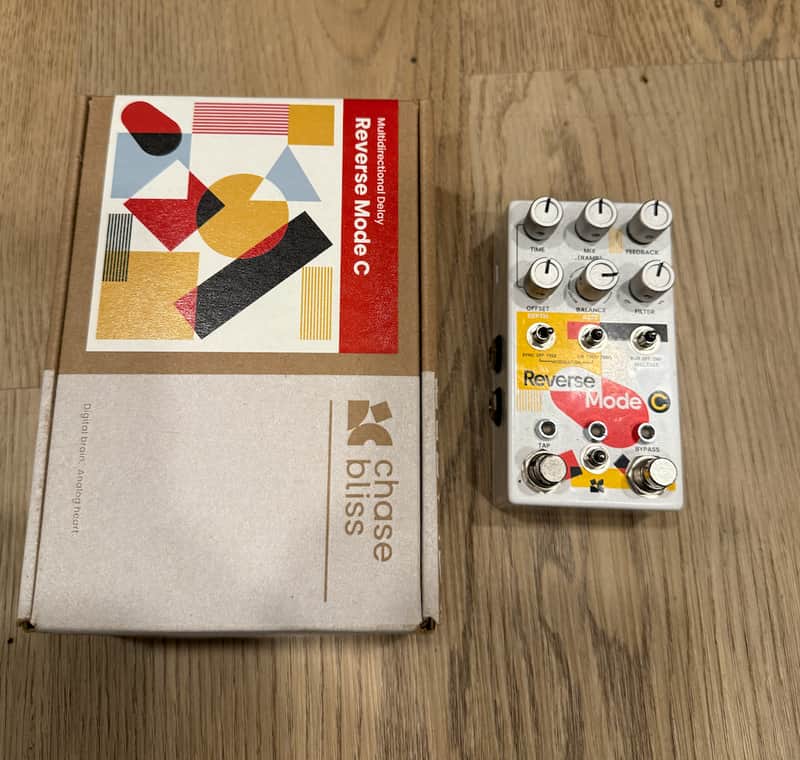 Chase Bliss Audio Reverse Mode C 2023 - White Graphic | Reverb