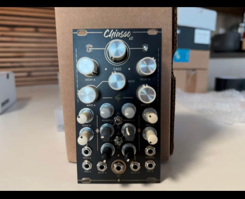 ST Modular Chiasso V2 Analog FM Drum Voice 2020s - Black | Reverb