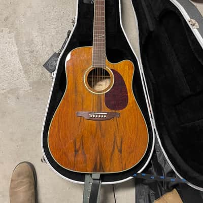 Alvarez AD60CK Koa Guitar with hardshell case | Reverb