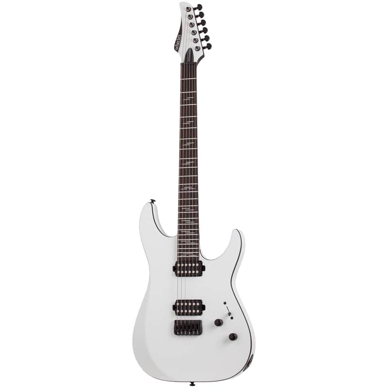 Schecter Reaper-6 Custom Electric Guitar Gloss White | Reverb Canada