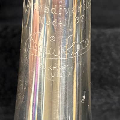 Bach Stradivarius Trumpet Model 37, Silver Finish | Reverb