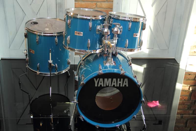 Yamaha Tour Custom 8000 - cobalt blue 20\12\13\16 drumset | Reverb