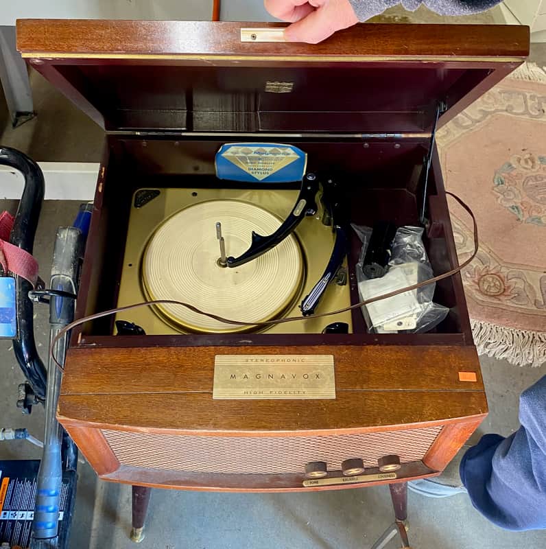1950's Magnavox Console Record Player *For Repair* | Reverb