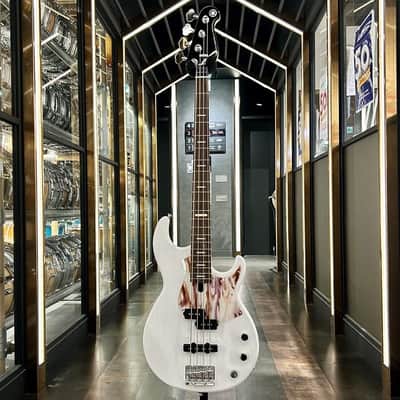 YAMAHA BBP34 (Shell White) with Tokyo Acryl Pickguard | Reverb UK