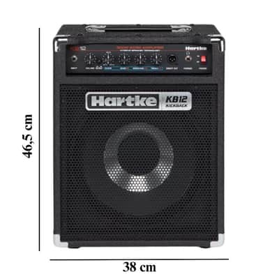 Hartke HMKB12 Kickback Bass Combo Amplifier, 1x12" | Reverb