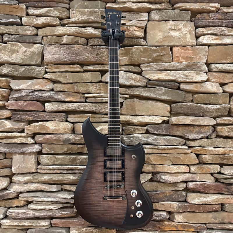 Dunable USA Yeti Custom - Black Burst Flame Maple / Tobacco | Reverb