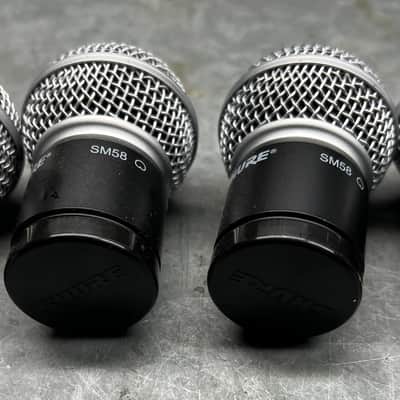 Lot of 4 Shure SM58 Wireless Microphone Capsules RPW 112 | Reverb