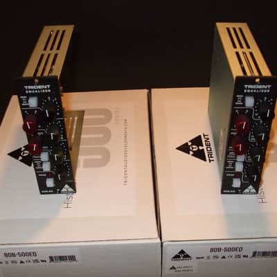 PAIR of Trident 80B EQ 500 Series Equalizer Module 2010s - | Reverb
