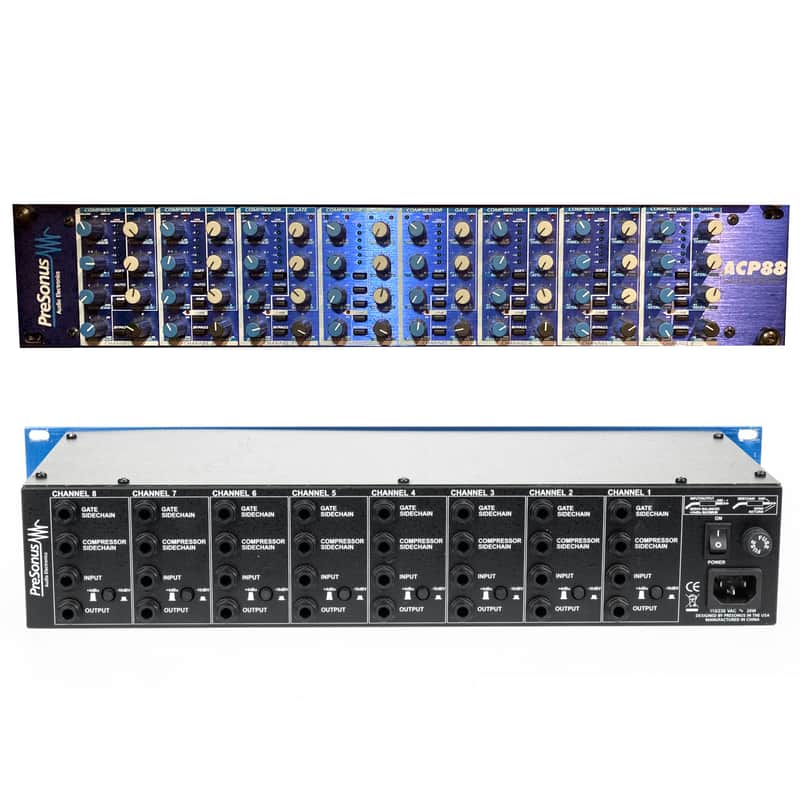 PreSonus ACP88 8-Channel Compressor / Limiter / Gate 2010s - | Reverb