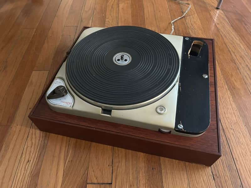Vintage Thorens TD-124 Mk I Swiss Made Idler Wheel Turntable | Reverb