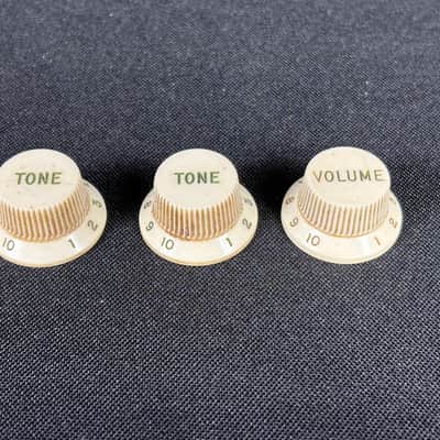 Fender Stratocaster 1963 Volume and Tone Knobs-set Original | Reverb