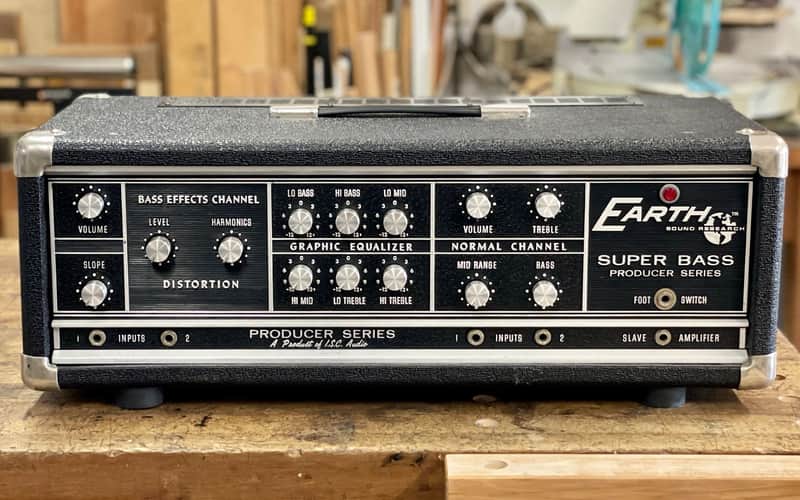 Vintage 1970s Earth Sound Research Super Bass Producer head | Reverb