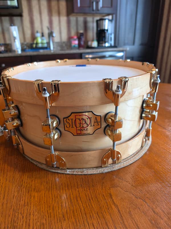 Premier 75th Anniversary Signia Maple Snare Drum 14x5.5 | Reverb