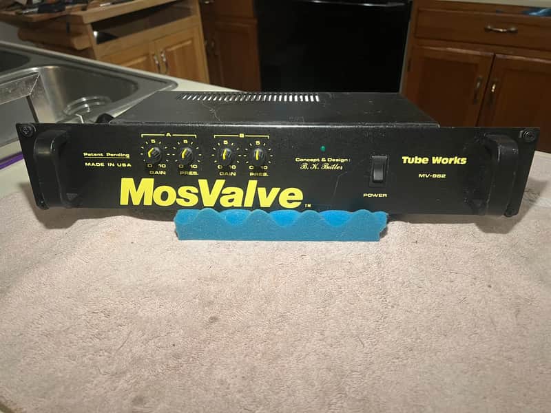 Tube Works MV-962 Mosvalve Stereo Guitar Power Amp. B.K. | Reverb