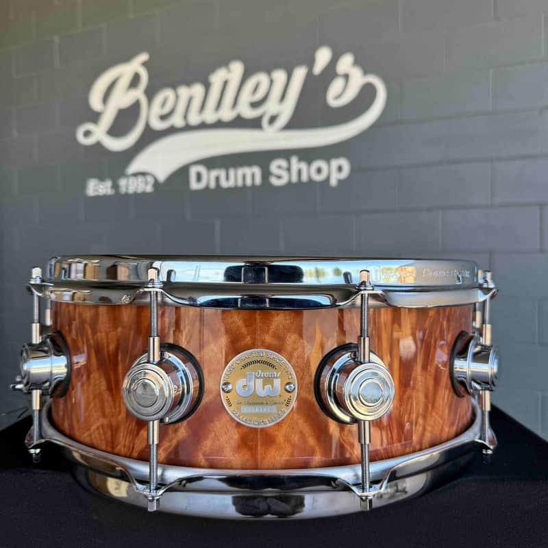 ~WOW!~ Early DW Collector's Standard Maple 5.5x14 Snare Drum | Reverb