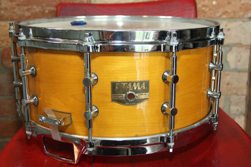 RARE Tama AW626 Artwood Solid Maple Shell Gladstone 80s Snare | Reverb