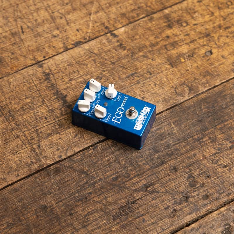 Wampler Ego Compressor V1 (Large Logo) 2010s - Blue | Reverb