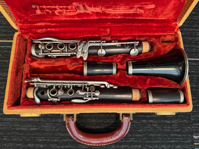 Leblanc Normandy wooden clarinet - grenadilla body, nickel | Reverb