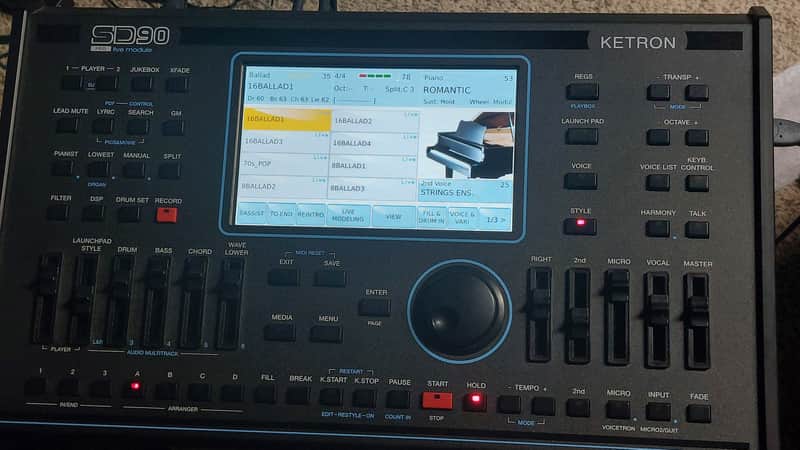 KETRON SD90 Sound Module with super-realistic guitar styles | Reverb