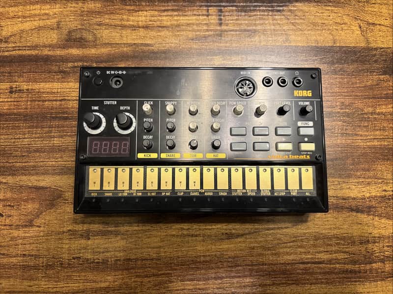 Korg Volca Beats Analog Rhythm Machine 2010s - Black | Reverb