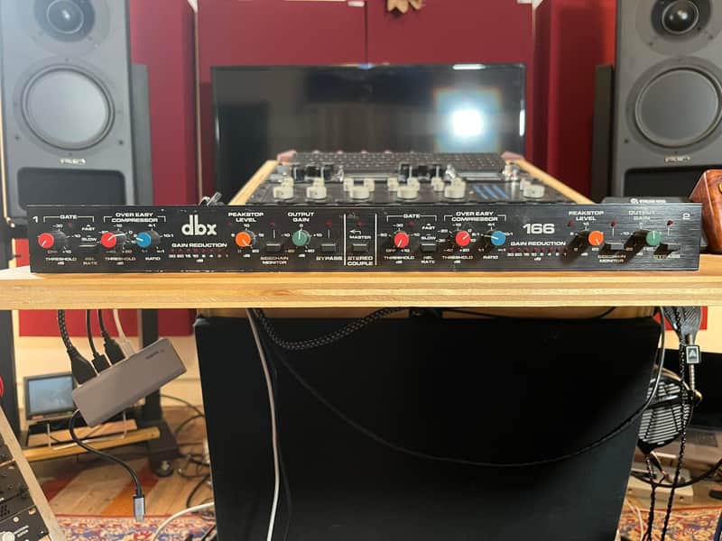 dbx 166 2-Channel Dynamics Processor 1988 | Reverb