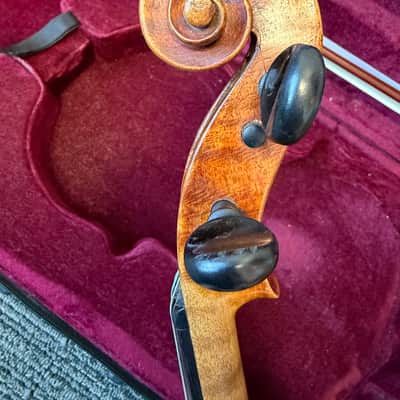 100 + Year Old Antique European J.S. Violin w/ Case, 2 Bows & | Reverb