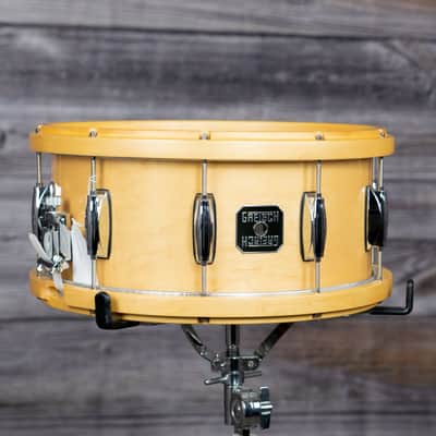 Gretsch Maple Snare w/Wood Hoops - 14x6.5" | Reverb