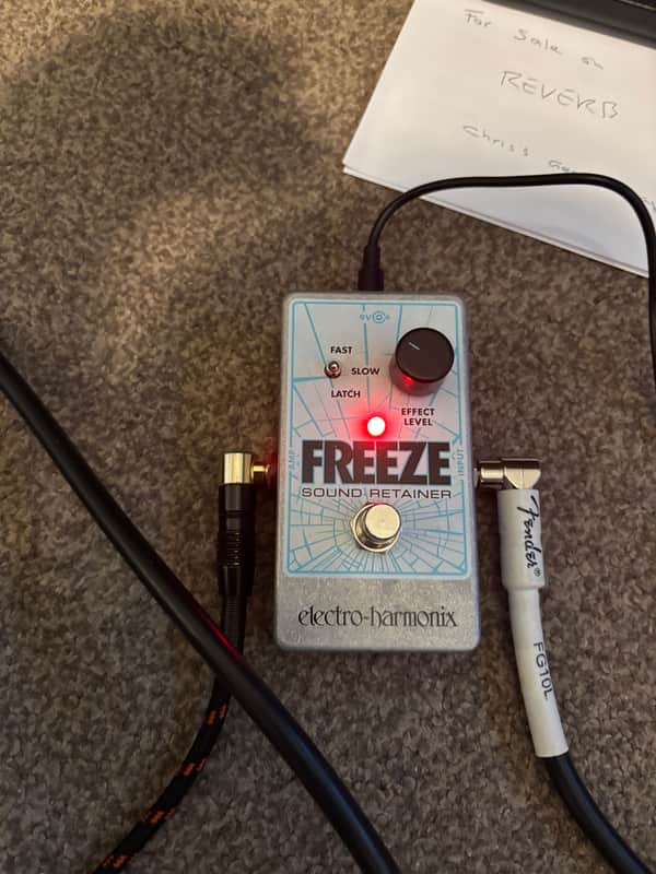 Electro-Harmonix Freeze Nano Sound Retainer Sustain Pedal | Reverb