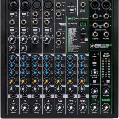 Mackie PROFX10-V3 10 Channel Pro FX Ver 3 Mixer USB Analog | Reverb