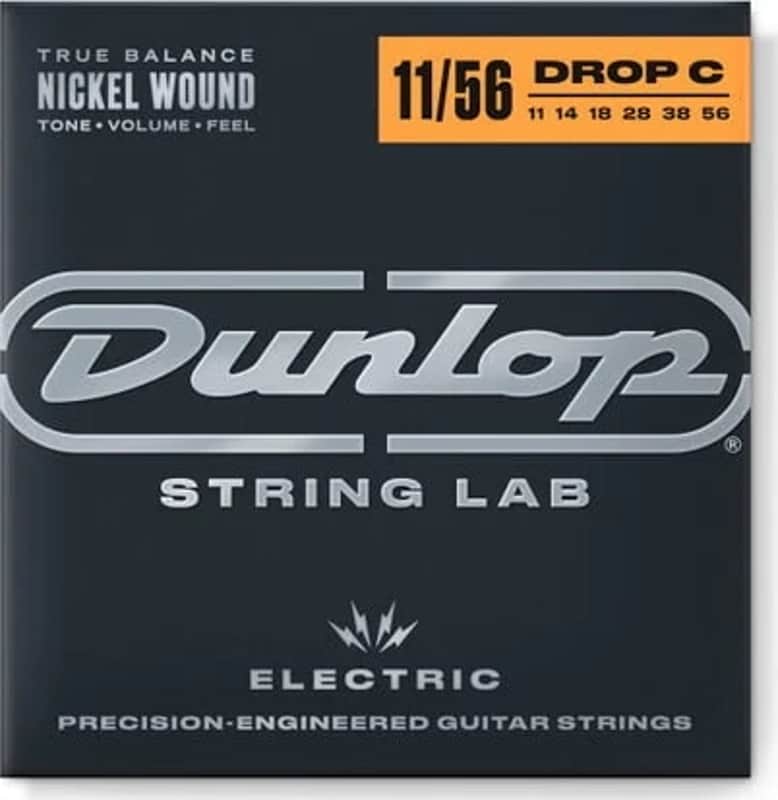Nickel Wound Electric Guitar Strings 11 56 | Drop C | Reverb