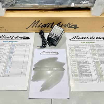 Alesis Midiverb 4 Brand New! | Reverb