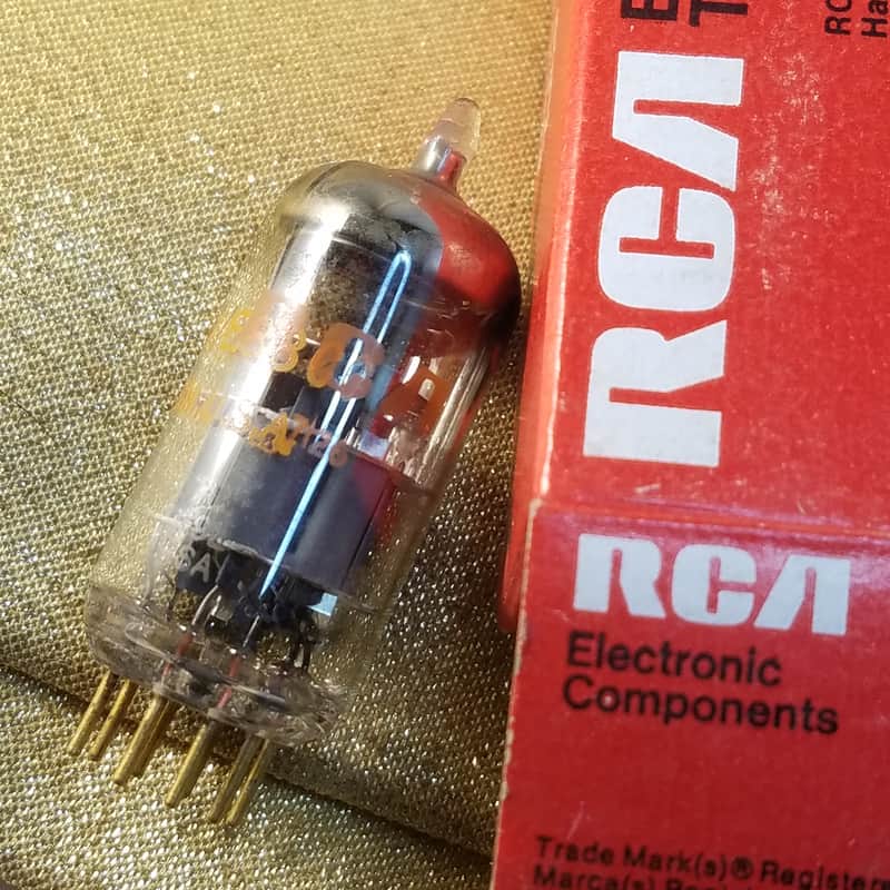 Amperex 6922 tNOS AT1000 TESTED Vacuum Tube Gold Pins USA | Reverb