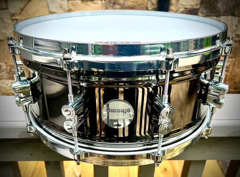 PDP PDSN6514BNCR 14" x 6.5" Concept Series Snare Drum - Black | Reverb