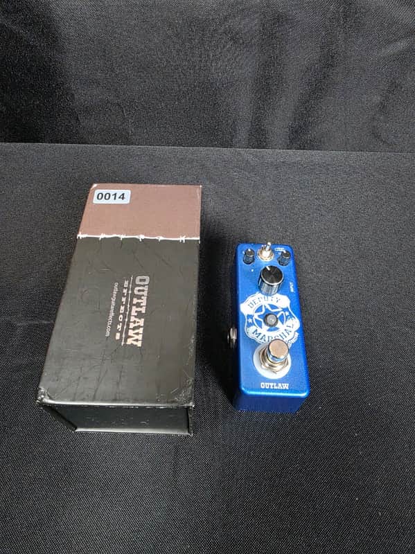 Outlaw Effects Deputy Marshal Distortion 2010s - Blue | Reverb