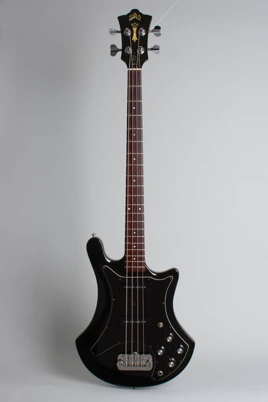 Guild B-302 Solid Body Electric Bass Guitar (1978), ser. | Reverb