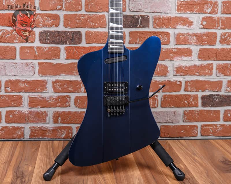 Jackson Custom Firebird One Off Employee Build Cobalt Blue | Reverb