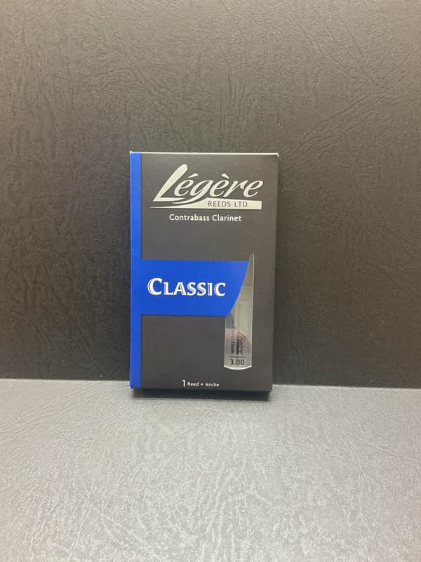 Legere Strength 3 Contrabass Clarinet Reed BCB3.00 | Reverb
